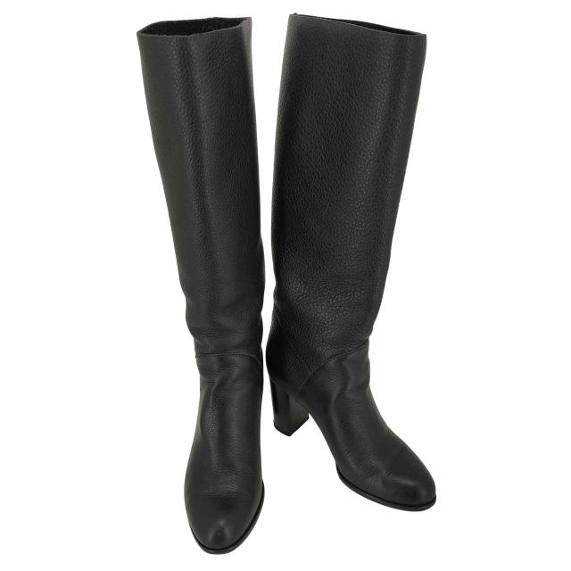 sergio rossi(セルジオロッシ) レザーロングブーツ レディース EUR：34 【中古】【ブランド古着バズストア】