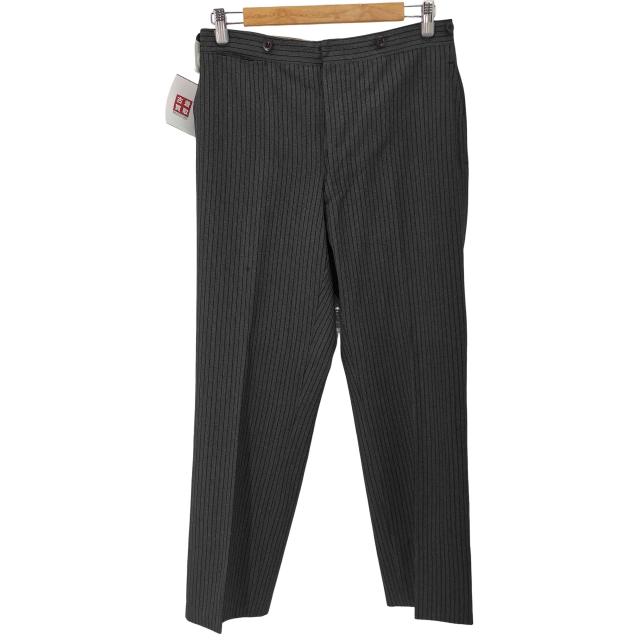 USED古着(ユーズドフルギ) ユーロ サスペンダー ストライプ スラックス ピスポケット メンズ 表記無 【中古】【ブランド古着バズストア】