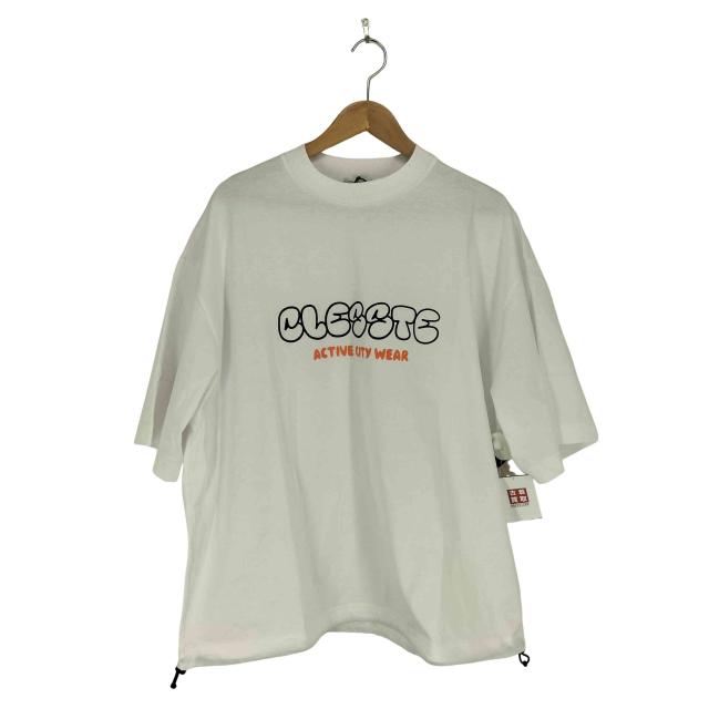 USED古着(ユーズドフルギ) {{CLESSTE}} 25AW BUBBLE LOGO PRINT MASSIVE T-SHIRT domestic メンズ FREE 【中古】【ブランド古着バズストア】