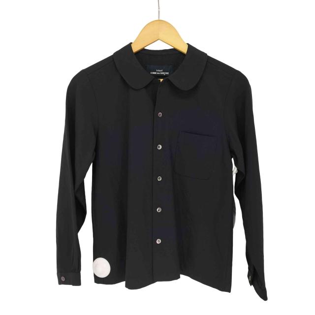 tricot COMME des GARCONS(トリココムデギャルソン) 1998AW ウールギャバジン ラウンドカラー シャツ  レディース 表記無 【中古】【ブランド古着バズストア】