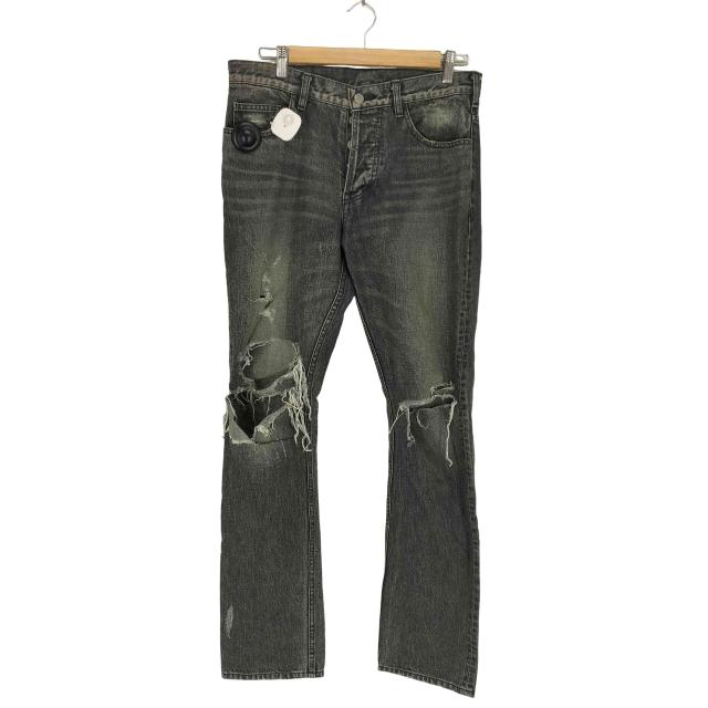 USED古着(ユーズドフルギ) {{rin by TTAGGG}} ダメージデニム import メンズ 表記無 【中古】【ブランド古着バズストア】