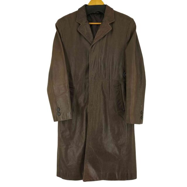 USED古着(ユーズドフルギ) リアルレザーコート メンズ 表記無 【中古】【ブランド古着バズストア】