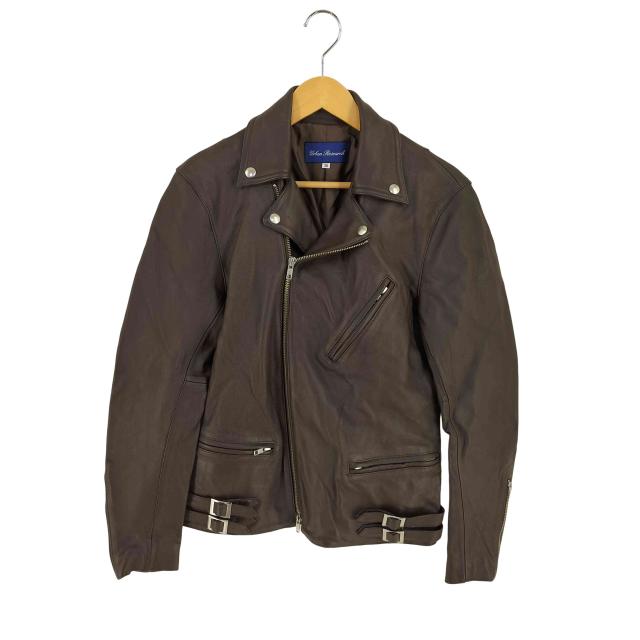 URBAN RESEARCH(アーバンリサーチ) SHEEP SKIN ダブルライダースジャケット メンズ  38【中古】【ブランド古着バズストア】