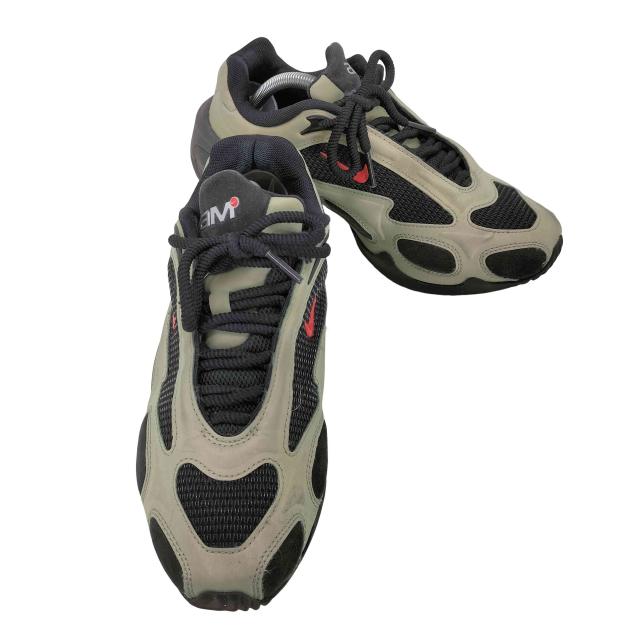 NIKE(ナイキ) AIR MAX MUSE BLACK/UNIVERSITY RED-OIL GREEN レディース JPN：24.5 【中古】【ブランド古着バズストア】