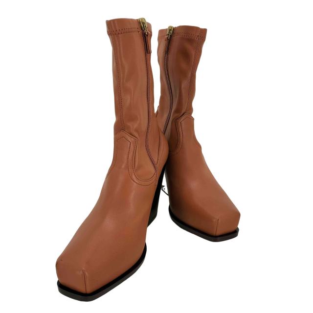 STELLA McCARTNEY(ステラマッカートニー) カウボーイ ジップ ストレッチ アンクル ブーツ レディース EUR：37 【中古】【ブランド古着バズストア】