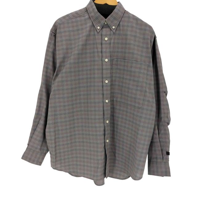 DAIWA PIER39(ダイワピアサーティナイン) TECH BUTTON DOWN SHIRT L/S TATTERSALL メンズ JPN：S 【中古】【ブランド古着バズストア】