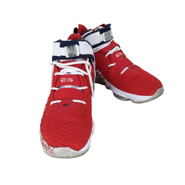 NIKE(ナイキ) Lebron 17 Graffiti Remix Red メンズ  27.5cm【中古】【ブランド古着バズストア】