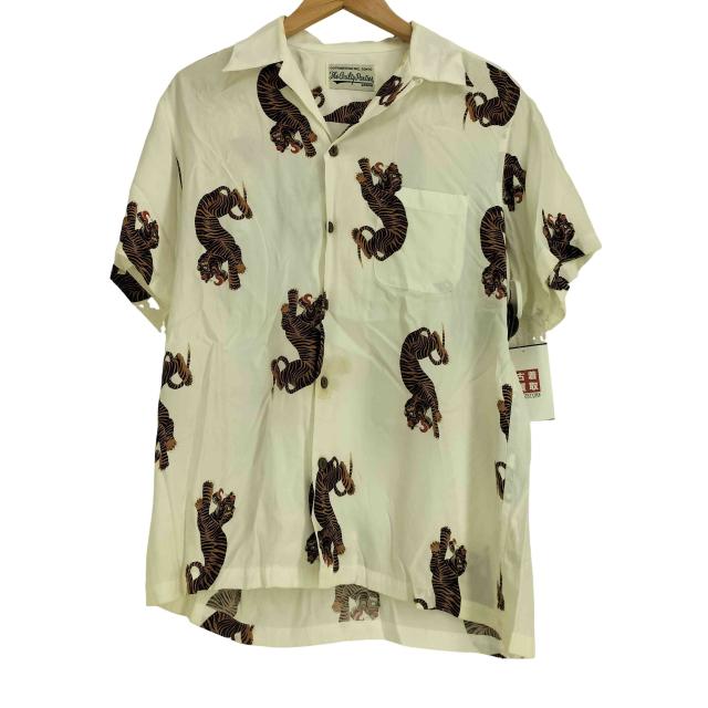 WACKO MARIA(ワコマリア) 21SS HAWAIIAN SHIRT トラプリント メンズ JPN：S 【中古】【ブランド古着バズストア】