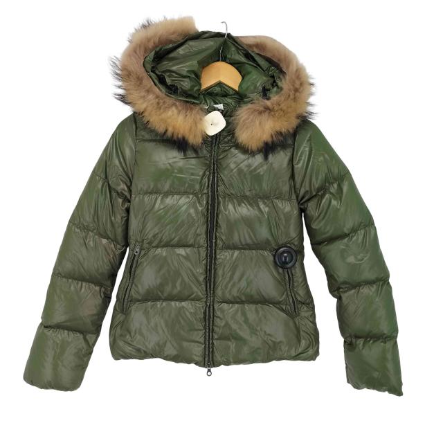 DUVETICA(デュベティカ) ファー付きダウンジャケット レディース  38【中古】【ブランド古着バズストア】