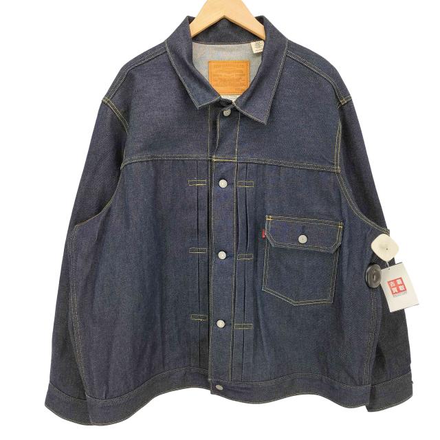 Levis(リーバイス) 25AW PREMIUM TYPE 1 TRUCKER JAKET トラッカー ジャケット フラッシャー付 メンズ import：XXL 【中古】【ブランド古着バズストア】