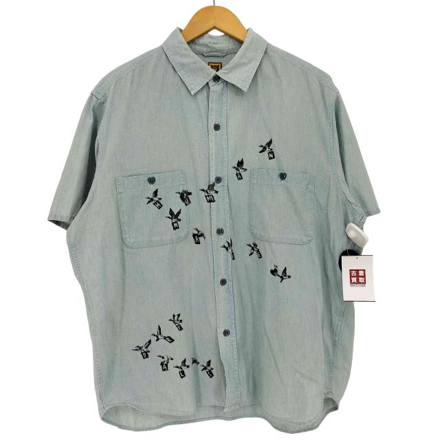 HUMAN MADE(ヒューマンメイド) CHAMBRAY S/S SHIRT メンズ JPN：XXL 【中古】【ブランド古着バズストア】