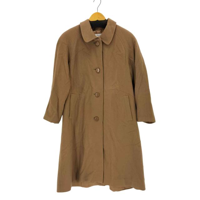 USED古着(ユーズドフルギ) {{Mure}} ラウンドカラー カシミヤロングコート レディース JPN：9号 【中古】【ブランド古着バズストア】