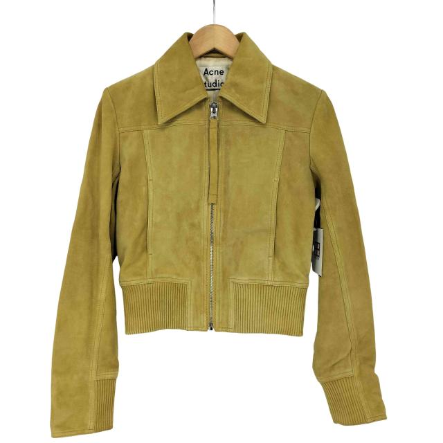 ACNE STUDIOS(アクネストゥディオズ) スエードレザーブルゾン  レディース  34【中古】【ブランド古着バズストア】
