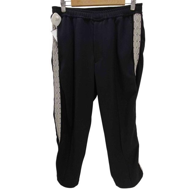 SASQUATCHfabrix.(サスクワァッチファブリックス) 24AW LACE TAPE TRACK PANTS  レース テープ トラック パンツ メンズ JPN：L 【中古】【ブランド古着バズストア】