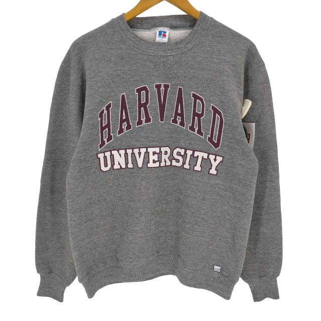 RUSSELL ATHLETIC(ラッセルアスレチック) 90s USA製 HARVARD カレッジスウェット 前V メンズ JPN：M 【中古】【ブランド古着バズストア】