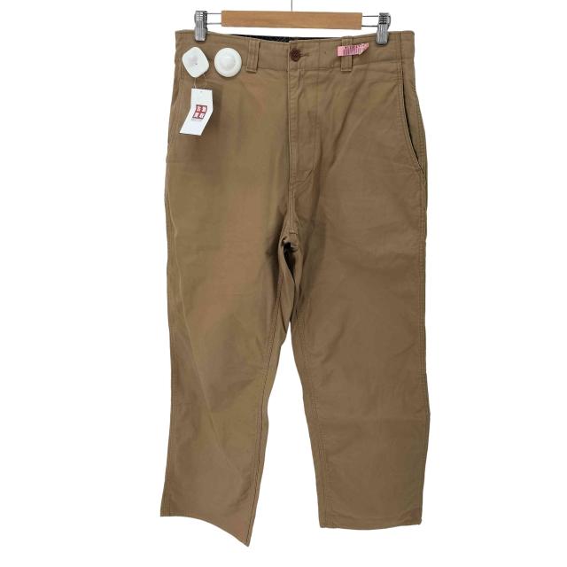 COMME des GARCONS HOMME(コムデギャルソンオム) ウエスト裏チェック柄 ワイドチノパンツ メンズ JPN：L 【中古】【ブランド古着バズストア】