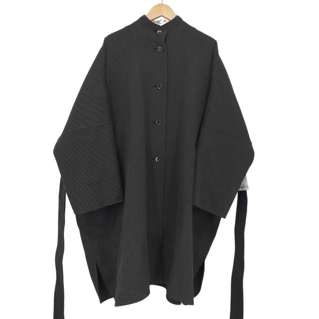 Sov.(ソブ) ツイル スタンドカラーロングコート レディース JPN：38 【中古】【ブランド古着バズストア】