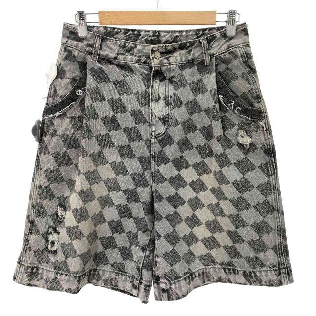 ADERERROR(アーダーエラー) 23SS Tenit バギーデニムショートパンツ メンズ  A2【中古】【ブランド古着バズストア】