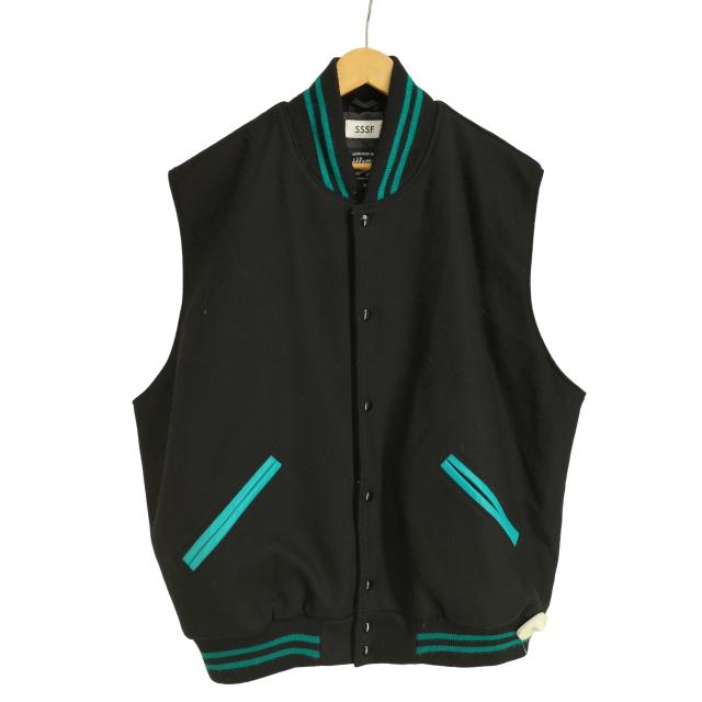 USED古着(ユーズドフルギ) SSSF USA製 THE VARSITY VEST メンズ import：XL 【中古】【ブランド古着バズストア】