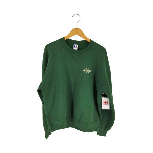 RUSSELL ATHLETIC(ラッセルアスレチック) 90S USA製 刺繍 前Vスウェット メンズ import：L 【中古】【ブランド古着バズストア】