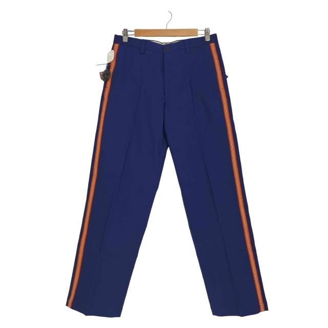 ISSEY MIYAKE(イッセイミヤケ) 03SS 黒タグ サイドライン シルキーサージ スラックスパンツ メンズ JPN：3 【中古】【ブランド古着バズストア】