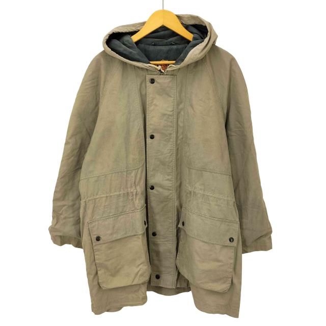 BURBERRYS(バーバリーズ) 80-90s フーデット サファリ ハンティング コート ジャケット メンズ 表記無 【中古】【ブランド古着バズストア】