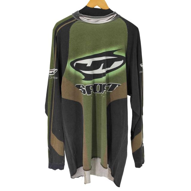 USED古着(ユーズドフルギ) {{JT RACING}}  L/S レーシングシャツ メンズ  XX【中古】【ブランド古着バズストア】
