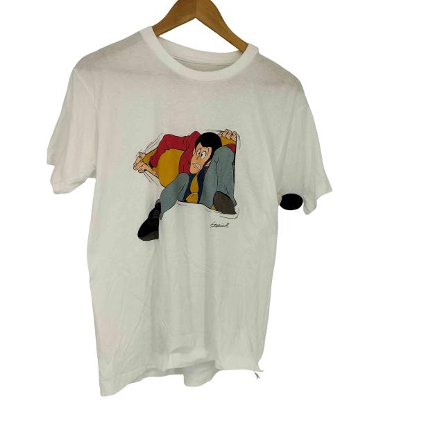 USED古着(ユーズドフルギ) esso キャラクタープリント クルーネックTシャツ メンズ 表記無 【中古】【ブランド古着バズストア】