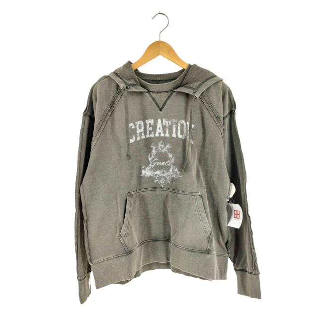 USED古着(ユーズドフルギ) {{GUELL}} Insideout Hoodie  プルオーバーパーカー メンズ 表記無 【中古】【ブランド古着バズストア】