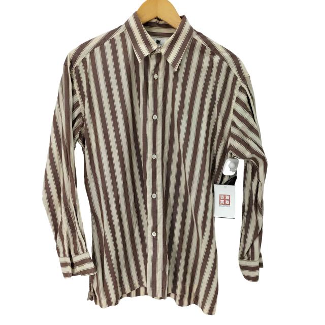 im ISSEY MIYAKE(アイムイッセイミヤケ) ストライプ柄 長袖シャツ メンズ import：L 【中古】【ブランド古着バズストア】