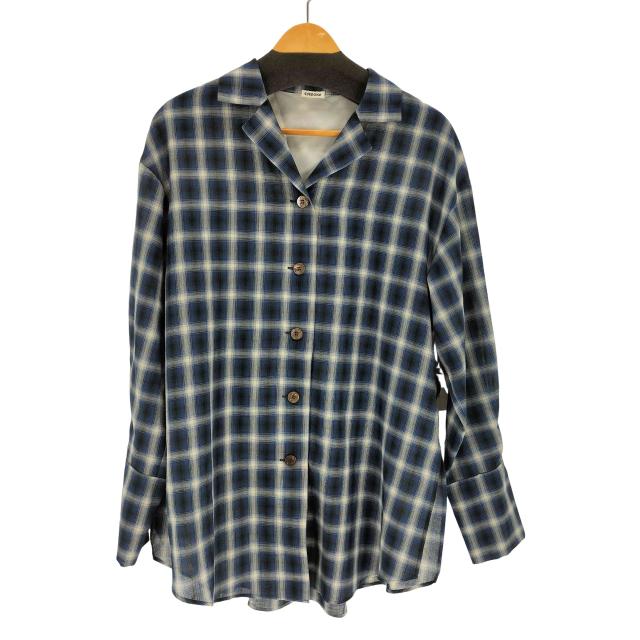 CREDONA(クレドナ) SHEER CHECK SHIRT JACKET レディース 表記無 【中古】【ブランド古着バズストア】