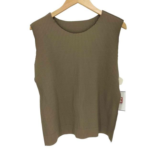 ISSEY MIYAKE(イッセイミヤケ) プリーツノースリーブカットソー レディース 表記無 【中古】【ブランド古着バズストア】