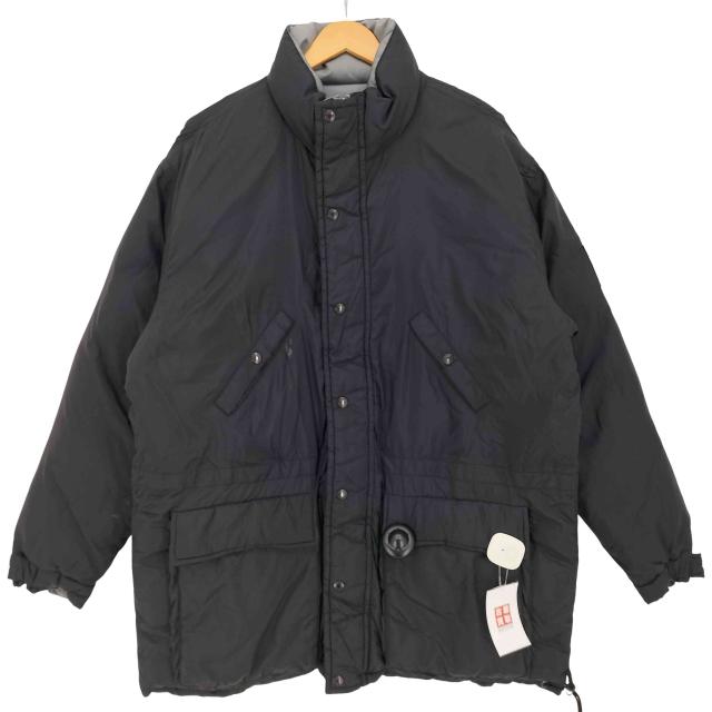 POLO SPORT RALPH LAUREN(ポロスポーツラルフローレン) 90-00s 袖ロゴワッペン  マルチポケット オーバーサイズ リバーシブル ダウンジャケット 裾ドローコード  メンズ import：L【中古】【ブランド古着バズストア】