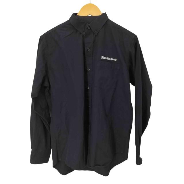 Black Eye Patch(ブラックアイパッチ) OE LOGO EMBROIDERED L/S SHIRT メンズ import：M 【中古】【ブランド古着バズストア】