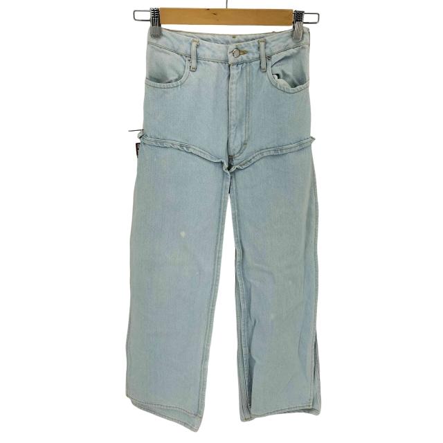 ECKHAUS LATTA(エコーズラッタ) デザインデニムパンツ レディース  26【中古】【ブランド古着バズストア】