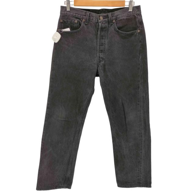 Levis(リーバイス) 90S USA製 501-0660 524刻印 後染め ボタンフライ デニムパンツ メンズ  32×34【中古】【ブランド古着バズストア】