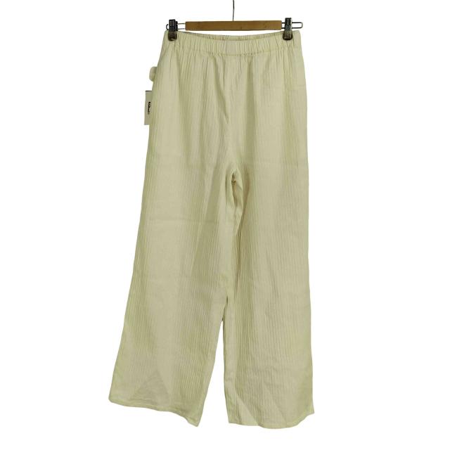 GALERIE VIE(ギャルリーヴィー) コットンリネンストレッチ イージーワイドパン レディース 表記無 【中古】【ブランド古着バズストア】