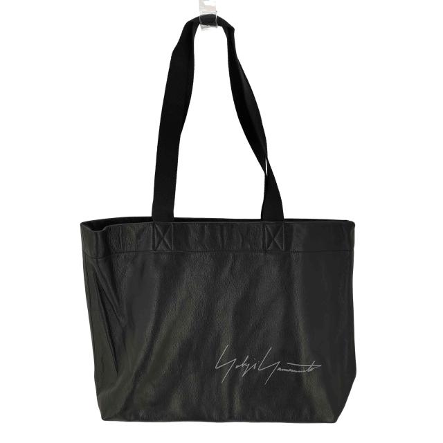 Yohji Yamamoto(ヨウジヤマモト) SIGNATURE LEATHER MINI TOTE BAG メンズ 表記無 【中古】【ブランド古着バズストア】