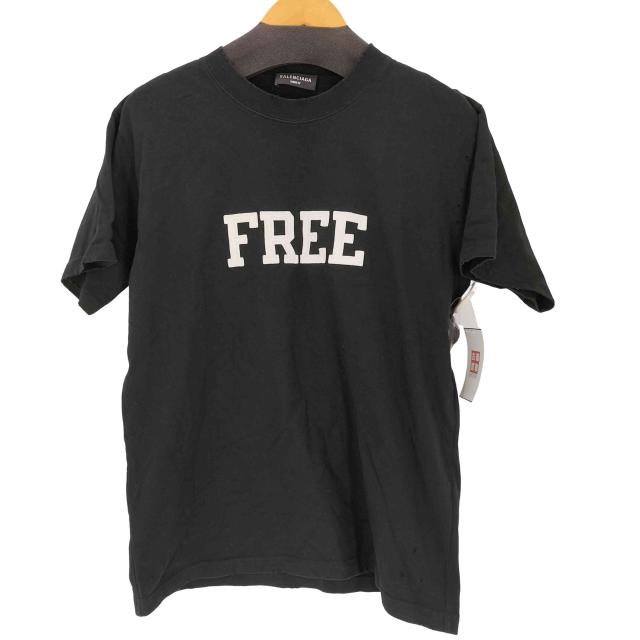 BALENCIAGA(バレンシアガ) FREEロゴTシャツ メンズ JPN：L 【中古】【ブランド古着バズストア】
