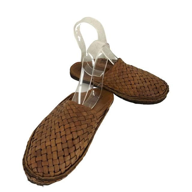 USED古着(ユーズドフルギ) {{mohinders}} CITYSLIPPERS レザーサンダル メンズ  8【中古】【ブランド古着バズストア】