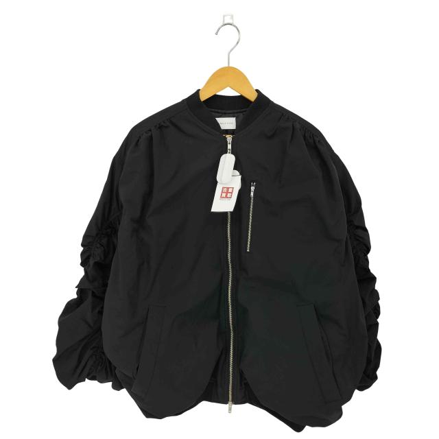 la belle Etude(ラベルエチュード) ギャザーボリュームキルトライナー MA-1 ジャケット レディース FREE 【中古】【ブランド古着バズストア】