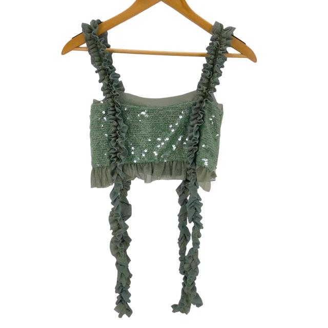 USED古着(ユーズドフルギ) {{rone parc}}2wayスパンコールフリルビスチェ レディース FREE 【中古】【ブランド古着バズストア】