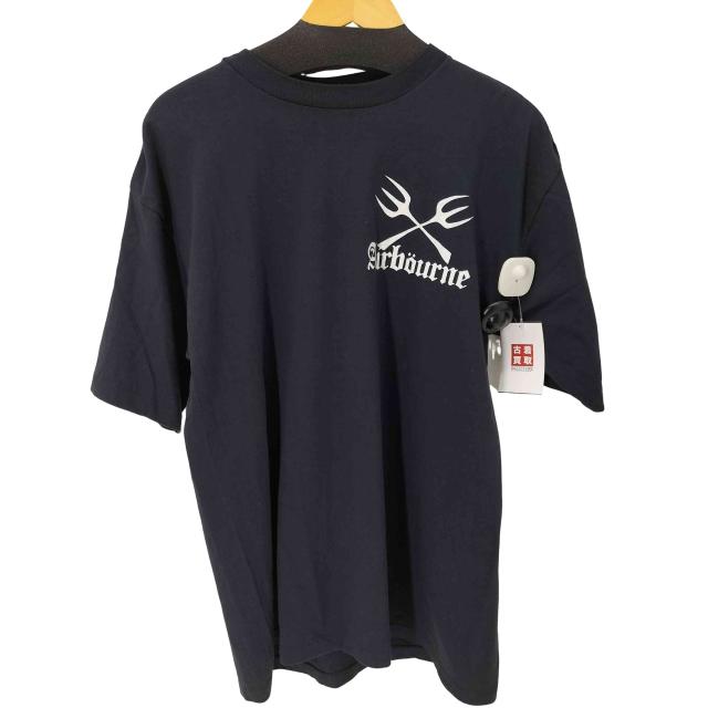 USED古着(ユーズドフルギ) KING TEE AIR BOURNE HENRY GUTIERREZ  USA製 Tシャツ メンズ import：L 【中古】【ブランド古着バズストア】