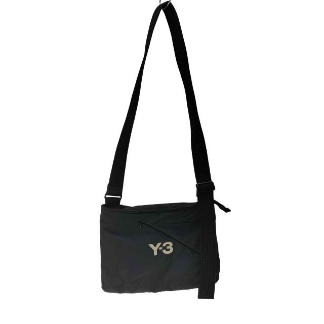 Y-3(ワイスリー) 24AW N SACOCHE ロゴ プリント クロスボディ ショルダー バッグ サコッシュ メンズ 表記無 【中古】【ブランド古着バズストア】
