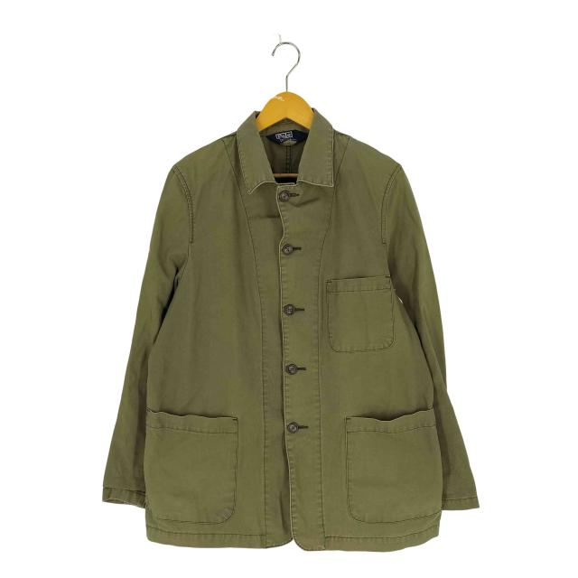 Polo by RALPH LAUREN(ポロバイラルフローレン) 90S コットン カバーオール メンズ import：L 【中古】【ブランド古着バズストア】