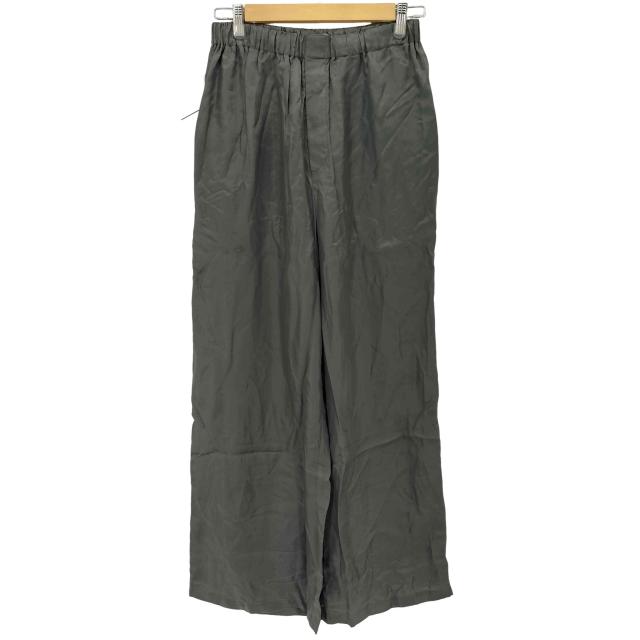 USED古着(ユーズドフルギ) RIER TRS11-LNG-GREY/FLUIDE キュプラワイドイージーパンツ メンズ JPN：S 【中古】【ブランド古着バズストア】