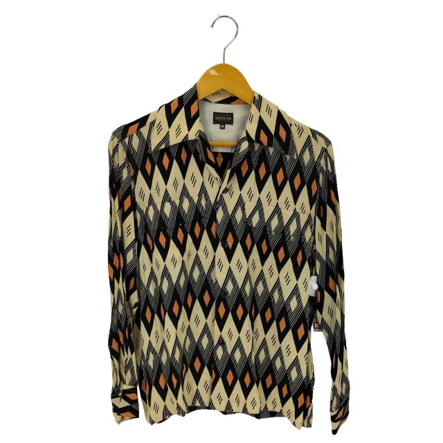USED古着(ユーズドフルギ) {{GROOVIN HIGH}}1950s ATOMIC VINTAGE STYLE SHIRT DIAMOND メンズ  M【中古】【ブランド古着バズストア】