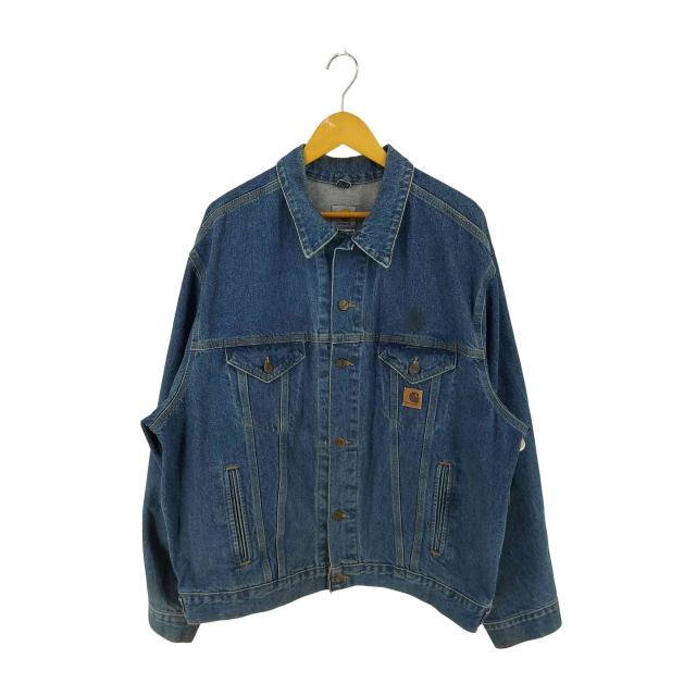 Carhartt(カーハート) USA製 DST デニムトラッカージャケット メンズ import：XL 【中古】【ブランド古着バズストア】
