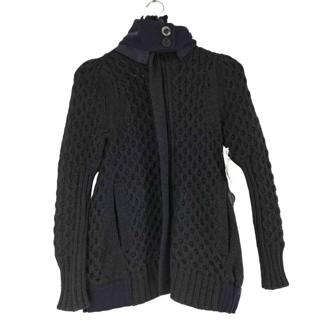 Sacai(サカイ) メッシュニット ブルゾン レディース JPN：1 【中古】【ブランド古着バズストア】