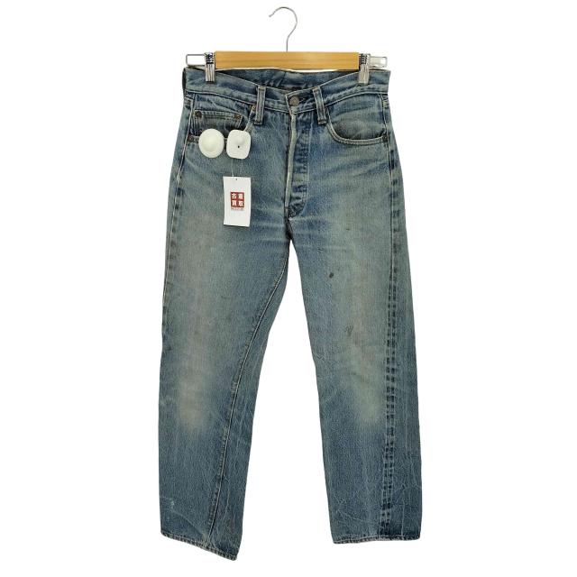 Levis(リーバイス) 70s 501 66後期 ボタン裏6刻印 赤耳 ボタンフライ デニムパンツ メンズ  W30 L32【中古】【ブランド古着バズストア】